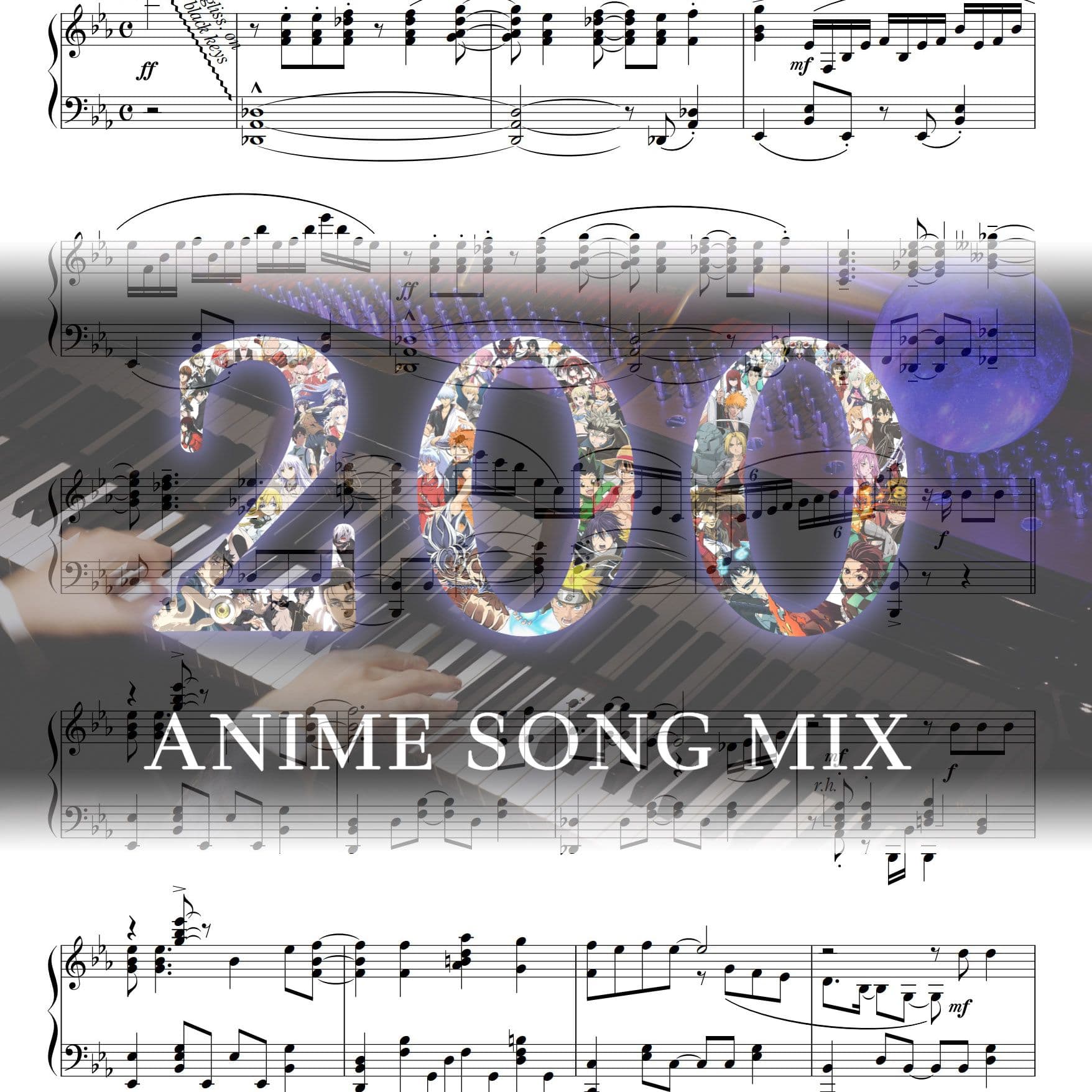 Animenz Piano Sheets